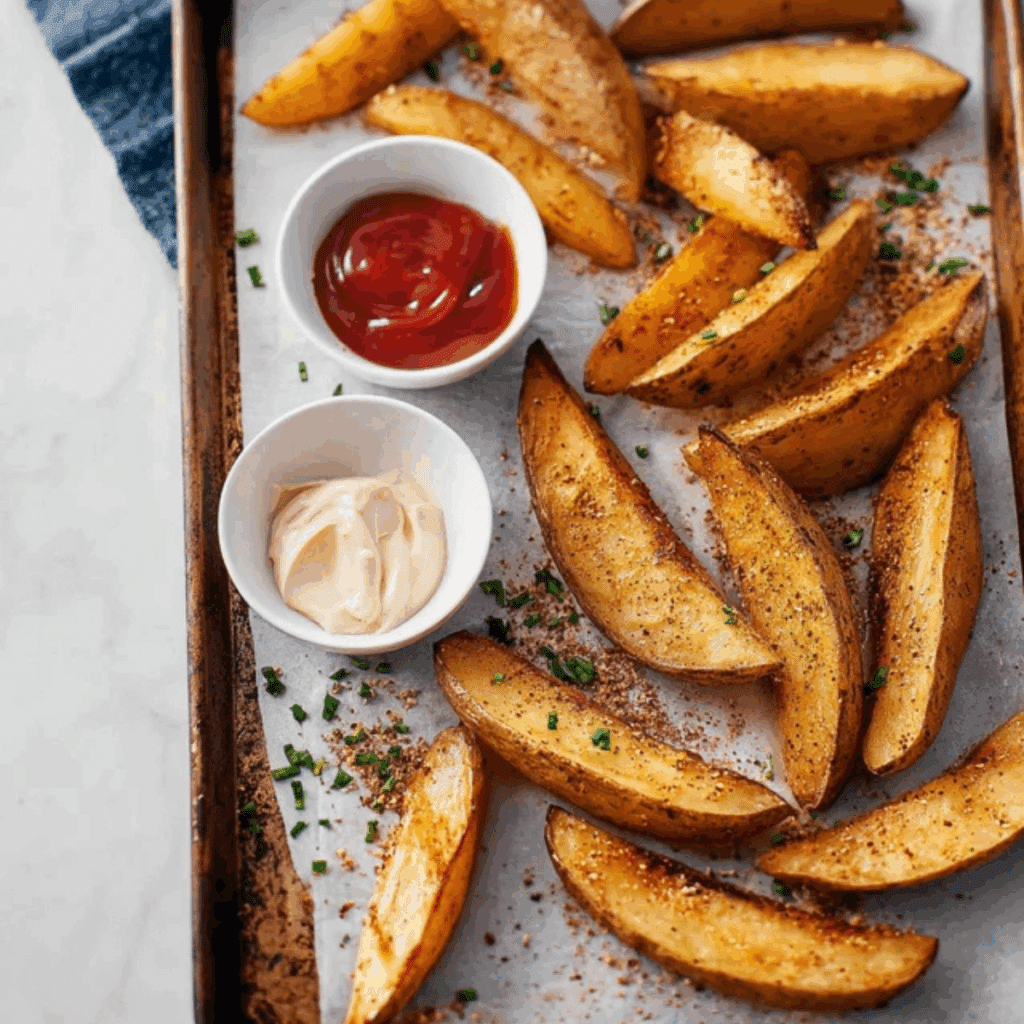 Crispy Baked Potato Wedges Recipe: The Perfect Side Dish - What To Cook