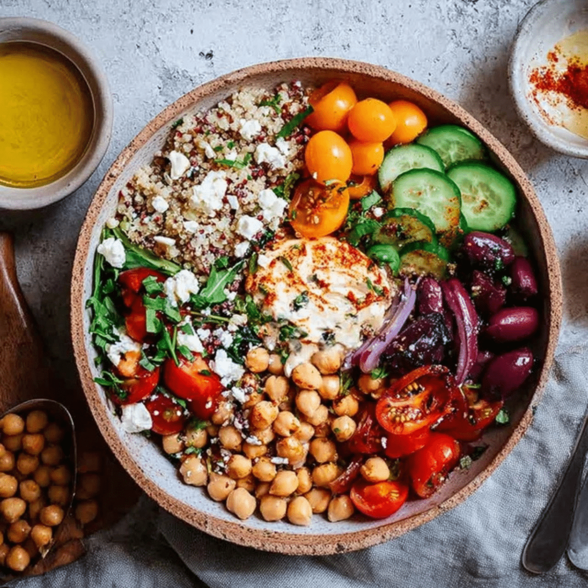 Mediterranean Bowl – A Fresh, Flavor-Packed Meal for Any Day - What To Cook