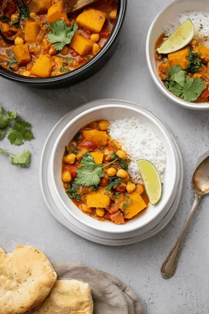 Moroccan Pumpkin & Chickpea Stew – A Cozy Vegan Delight - What To Cook