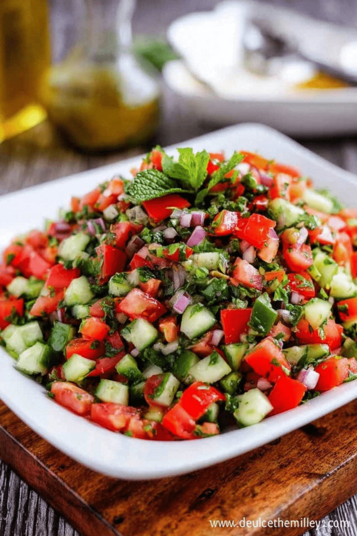 Shirazi Salad: A Refreshing Persian Delight - What To Cook