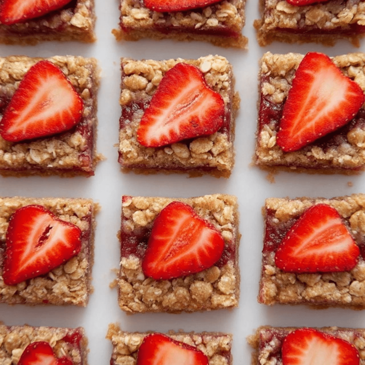 Strawberry Oatmeal Bars – A Delicious and Healthy Snack - What To Cook