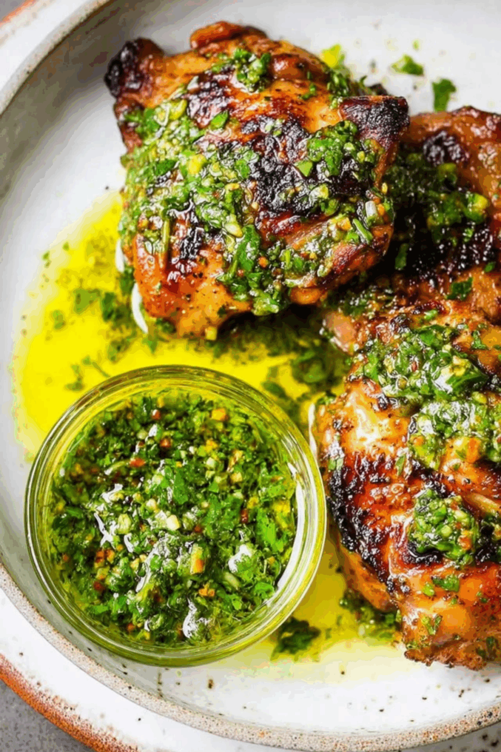Chimichurri Chicken Thighs Recipe - What To Cook