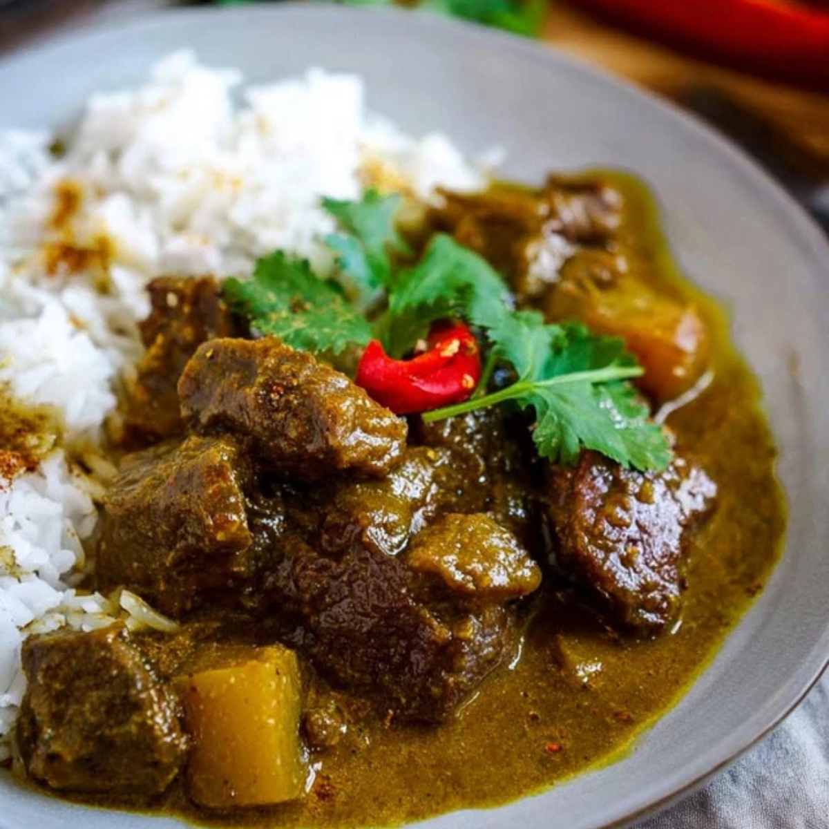 Coconut Beef Curry Recipe - What To Cook
