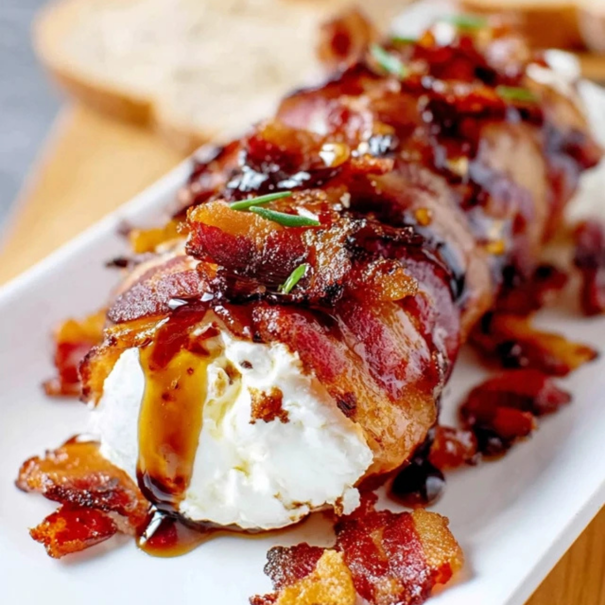 Million Dollar Bacon Goat Cheese Appetizer Log: A Deliciously Unique ...