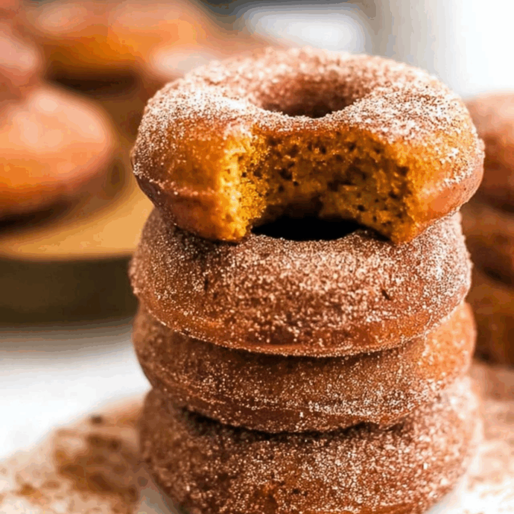 Healthy Baked Pumpkin Donuts Recipe - What To Cook
