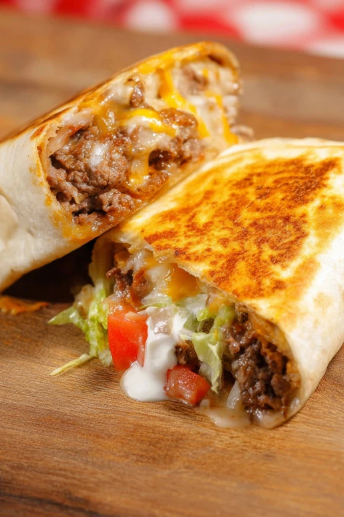 Weight Watchers Cheeseburger Crunch Wrap Recipe - What To Cook