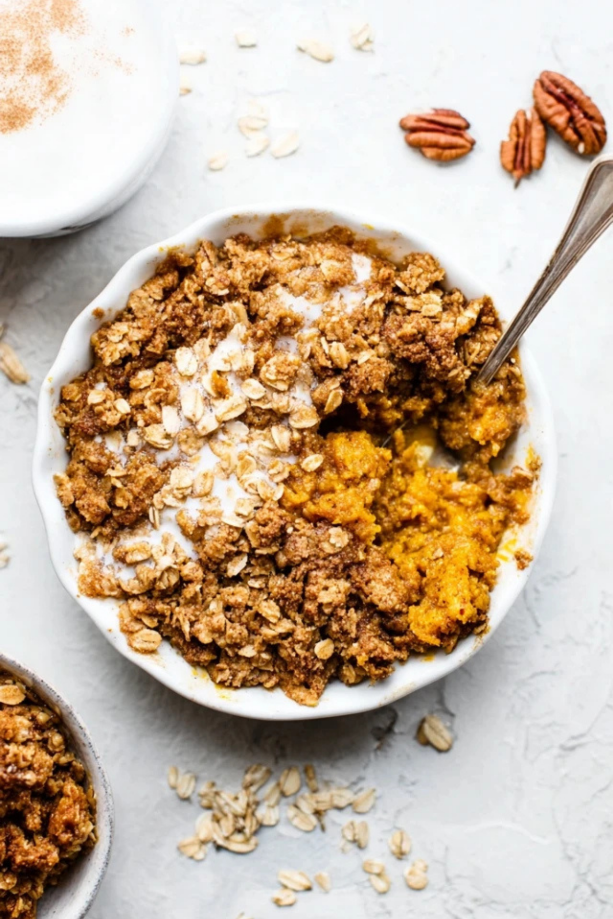 Pumpkin Crisp with Oats Recipe - What To Cook