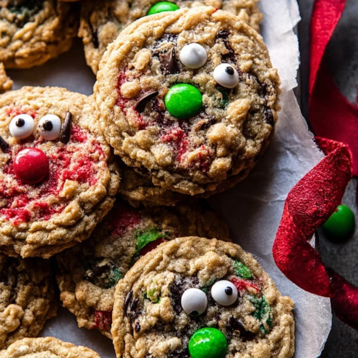 Christmas Monster Cookies: A Sweet and Festive Treat for the Holidays ...
