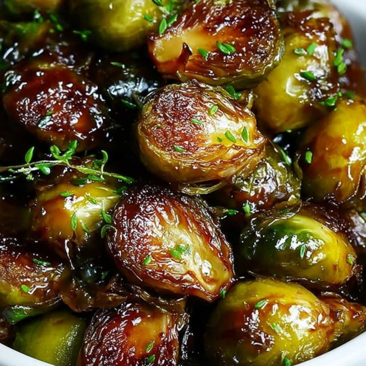 Crispy Honey Balsamic Brussels Sprouts Recipe - What To Cook