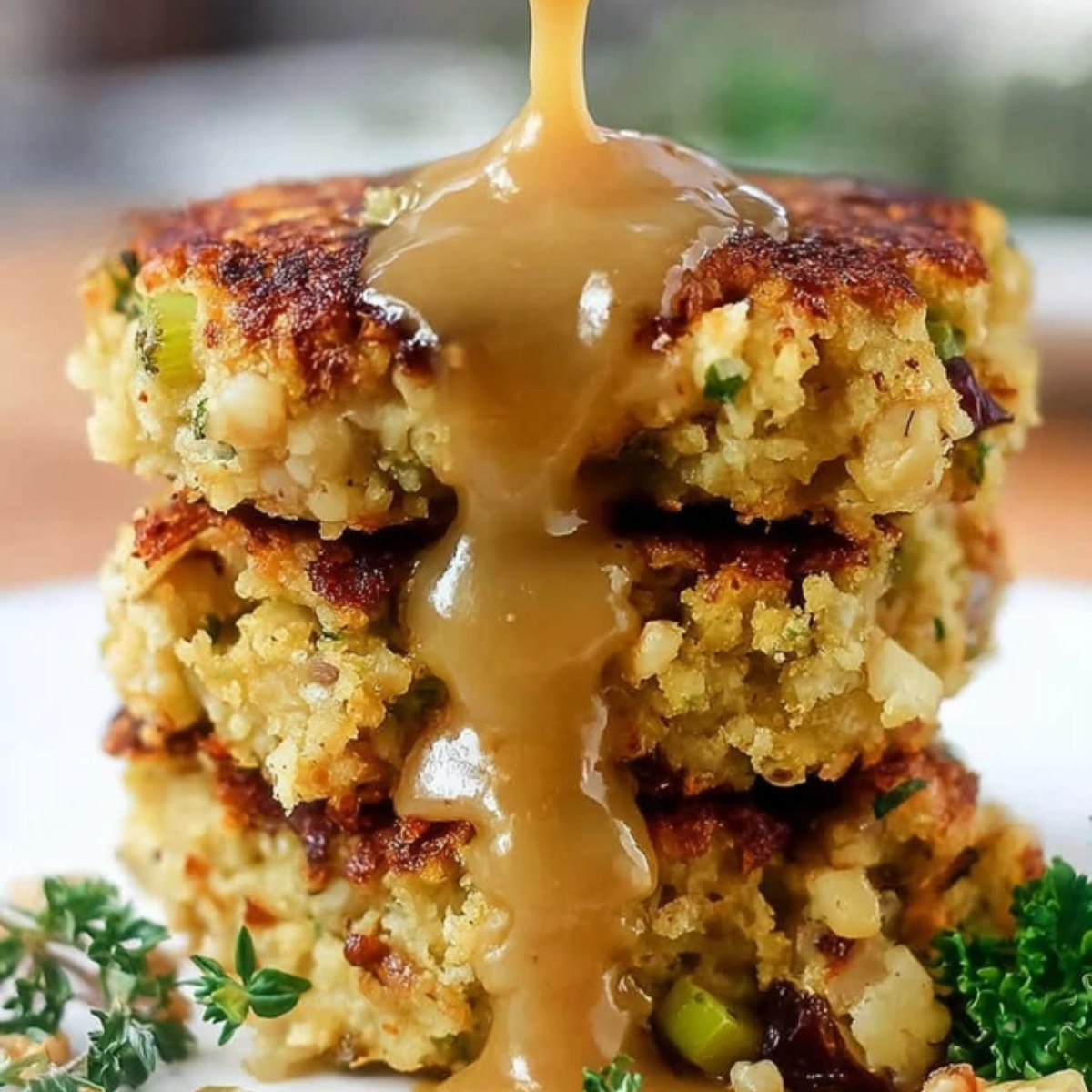 Leftover Stuffing Cakes: A Savory Solution for Holiday Leftovers - What ...