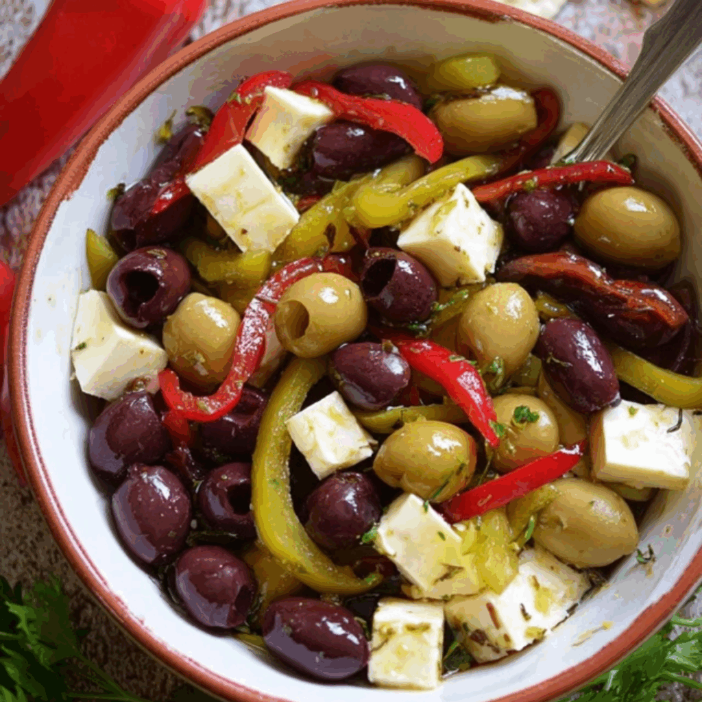 Marinated Olives and Cheese: A Flavorful Appetizer for Any Occasion ...