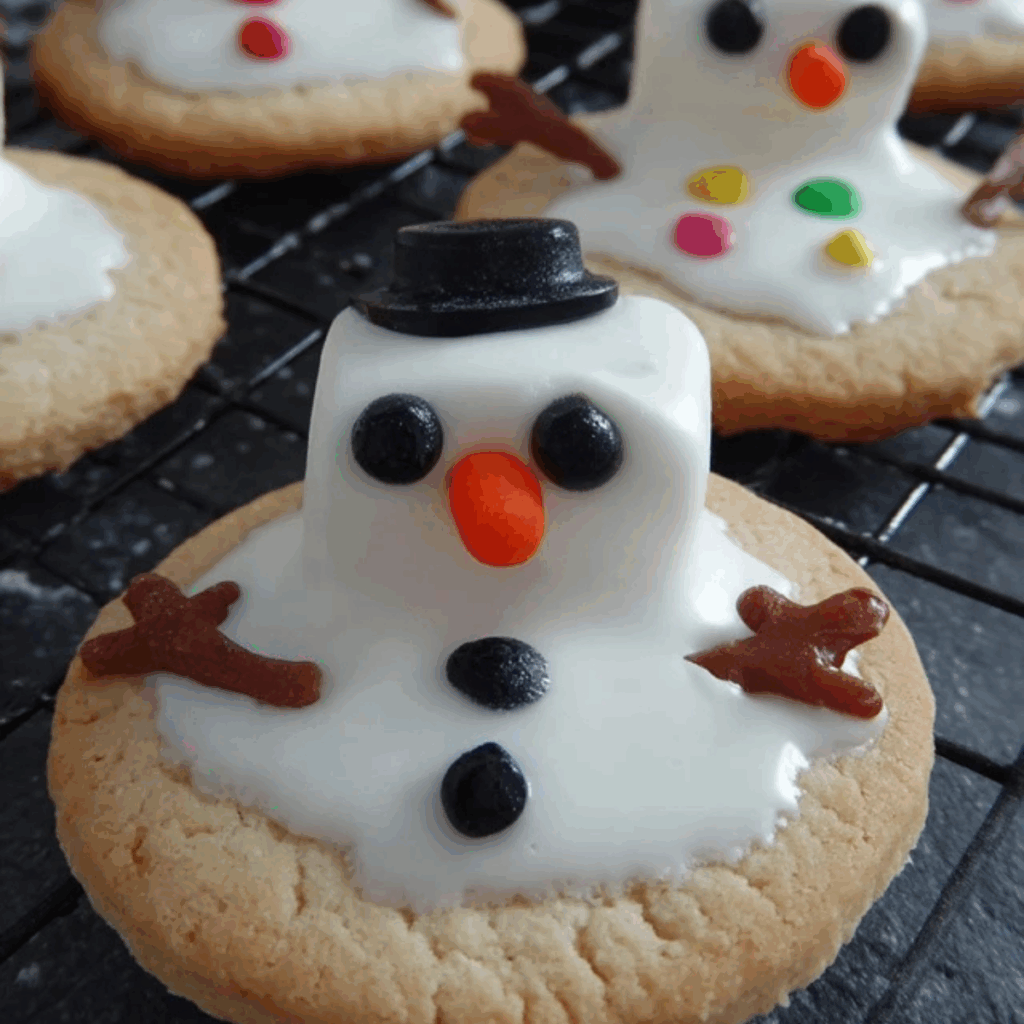 Melted Snowman Biscuits: A Fun and Festive Treat for the Holidays ...
