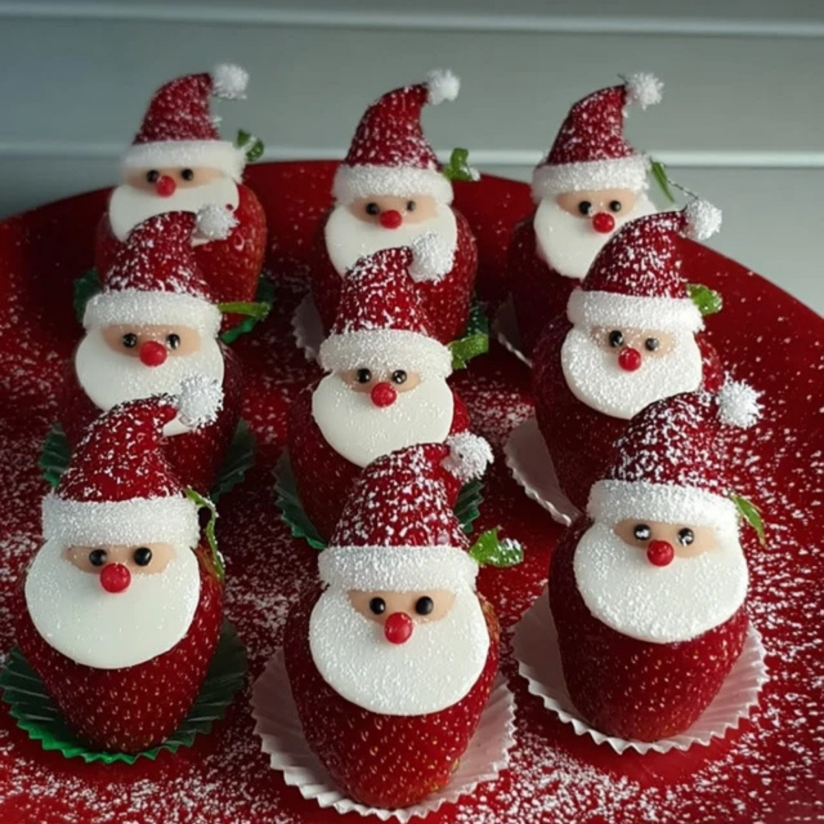Mini Strawberry Santas: A Festive and Fun Holiday Treat - What To Cook