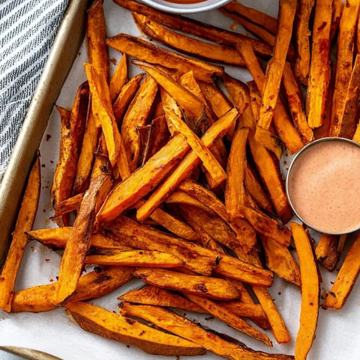 Oven Baked Sweet Potato Fries Recipe - What To Cook