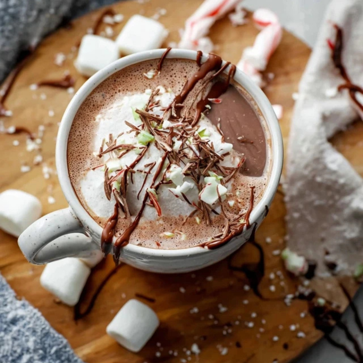 Peppermint Hot Chocolate: A Cozy Winter Treat - What To Cook