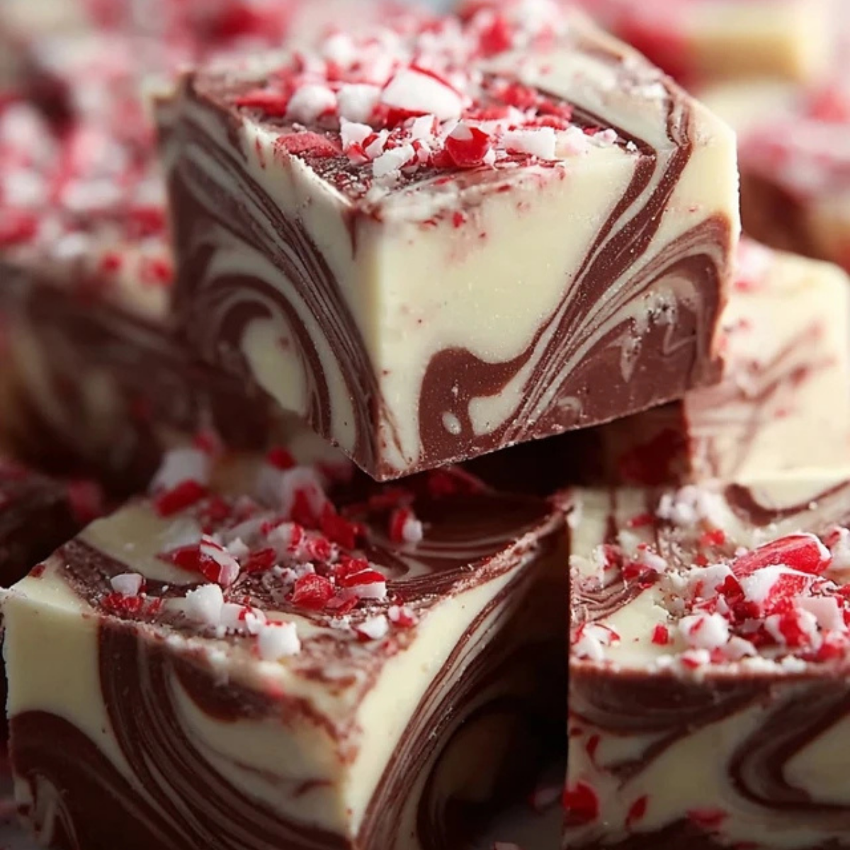 Peppermint Swirl Fudge: A Sweet Holiday Delight - What To Cook