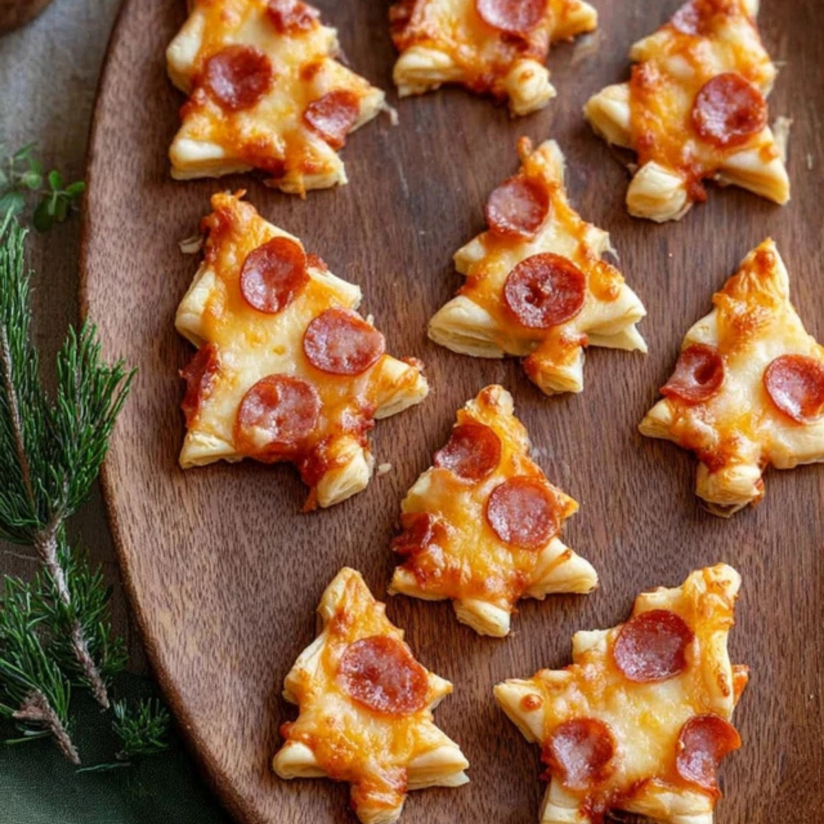Puff Pastry Christmas Tree Pizza Bites: A Festive Holiday Snack - What ...