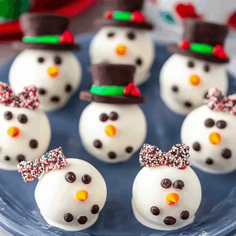 Snowman Oreo Balls: The Perfect No-Bake Holiday Treat - What To Cook