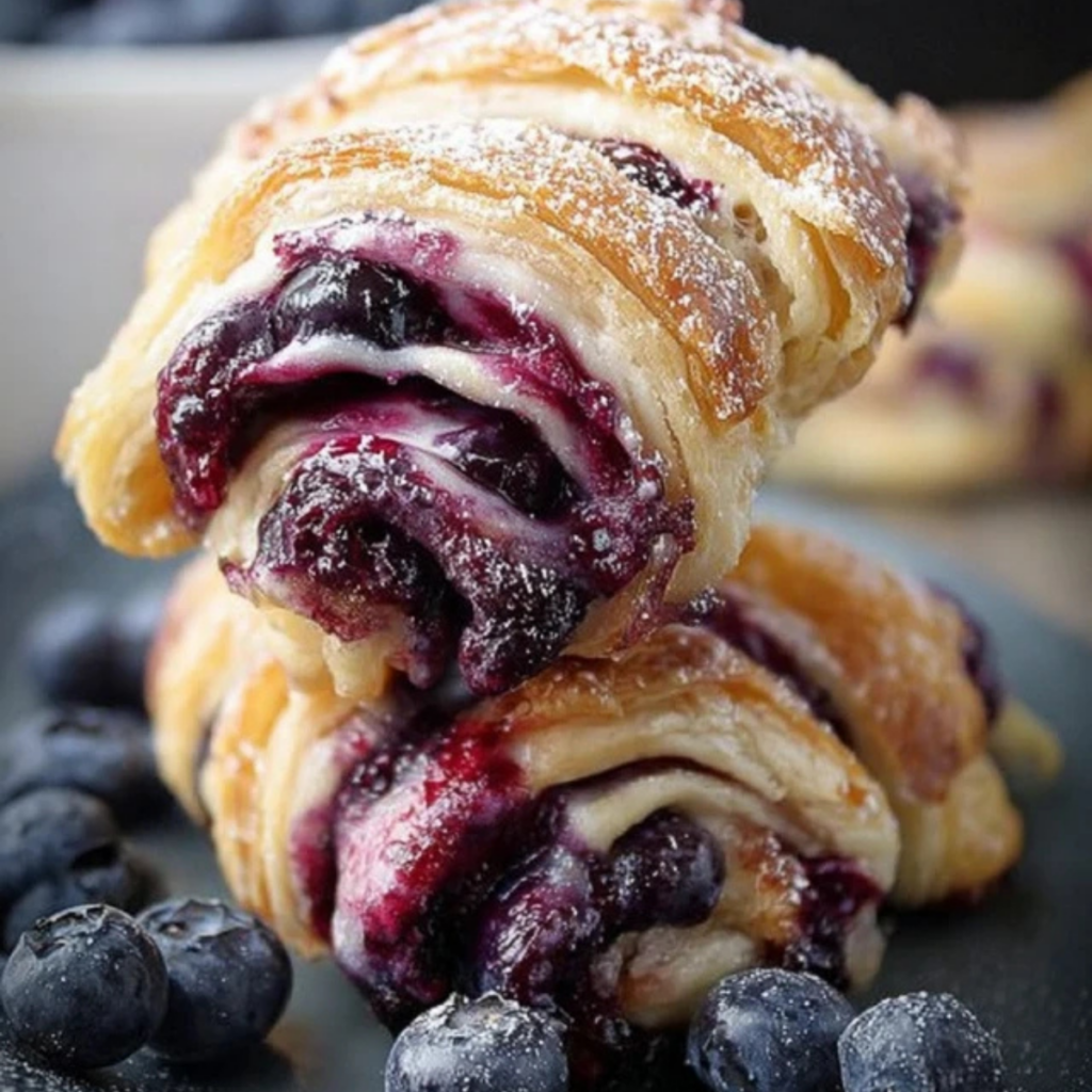 Blueberry Cream Cheese Puff Pastry: A Perfect Blend of Sweet & Flaky ...