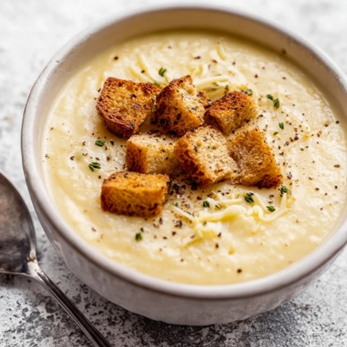 Creamy Roasted Garlic Potato Soup: A Comforting, Vegan Delight - What ...
