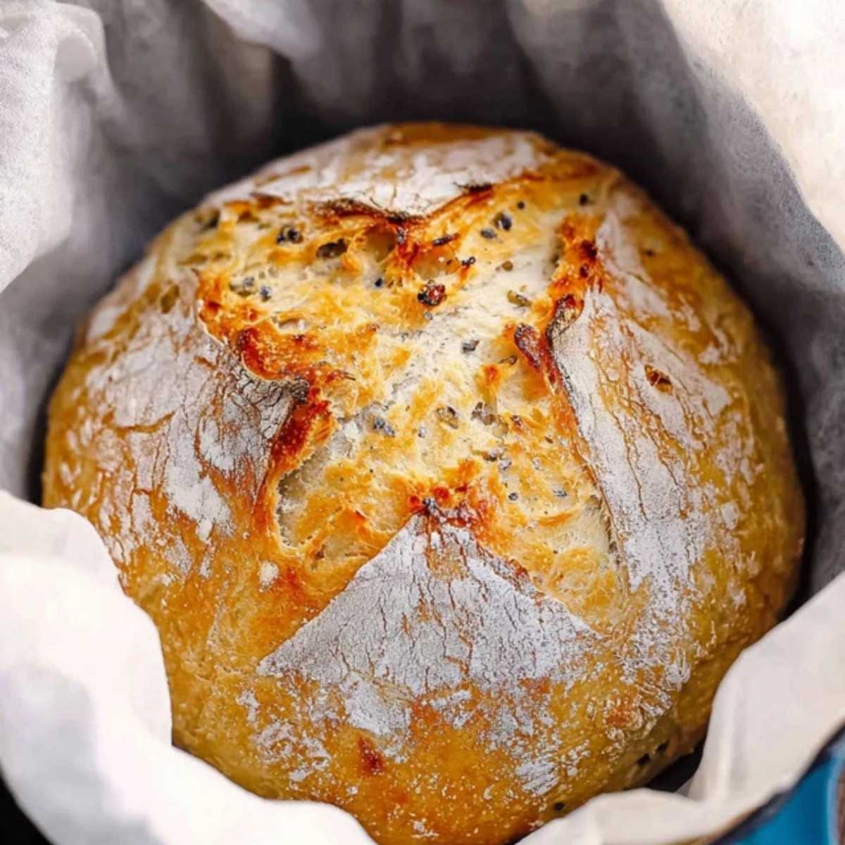 Dutch Oven No Knead Bread: A Perfectly Crusty Loaf with Minimal Effort ...