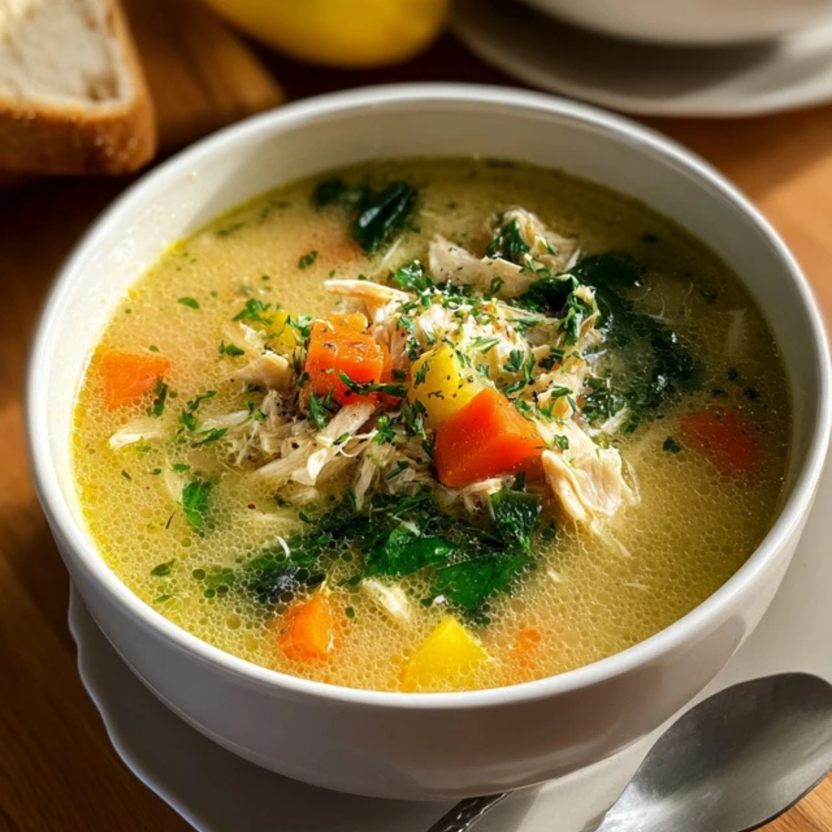 Greek Lemon Chicken Soup: A Comforting and Flavorful Classic - What To Cook