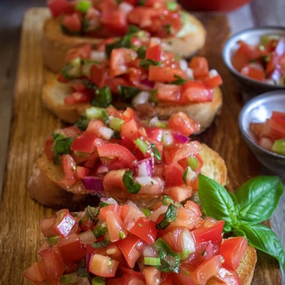 Italian Tomato Bruschetta: A Simple and Flavorful Appetizer - What To Cook