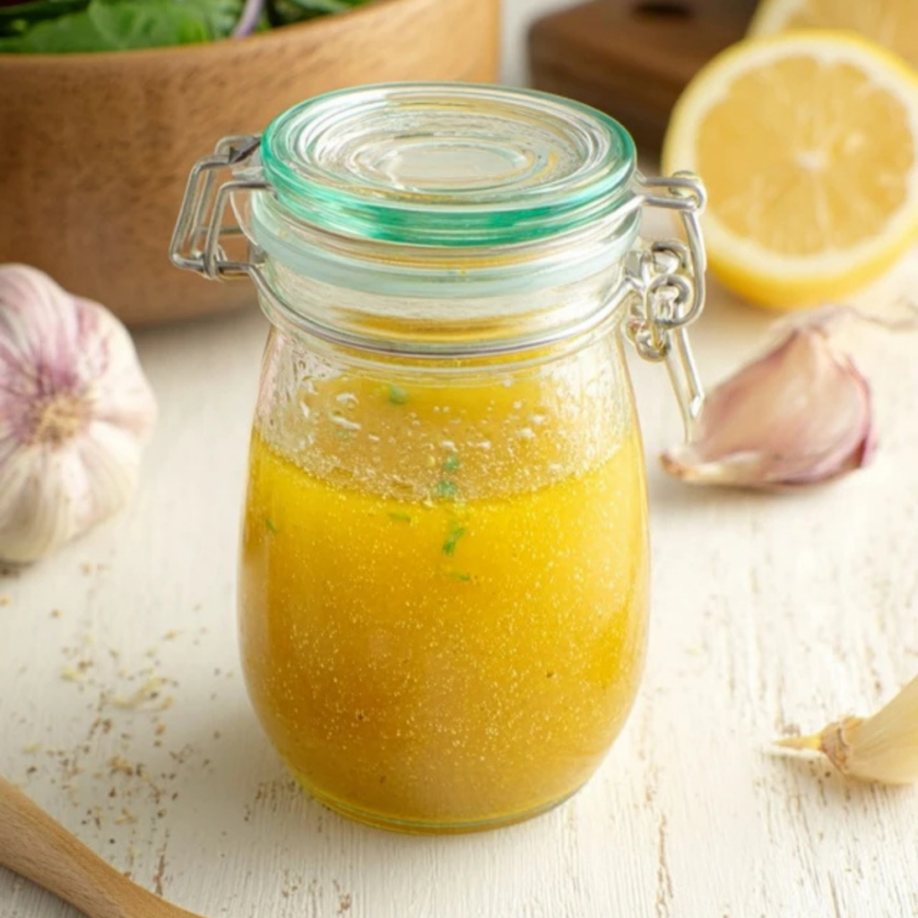 Lemon Garlic Vinaigrette Dressing: A Zesty and Flavorful Salad ...