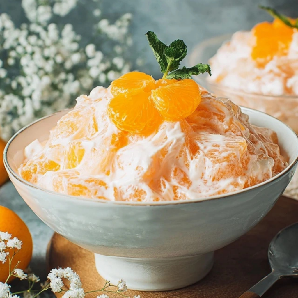 Mandarin Orange Jello Salad Recipe (Without Cottage Cheese) - What To Cook