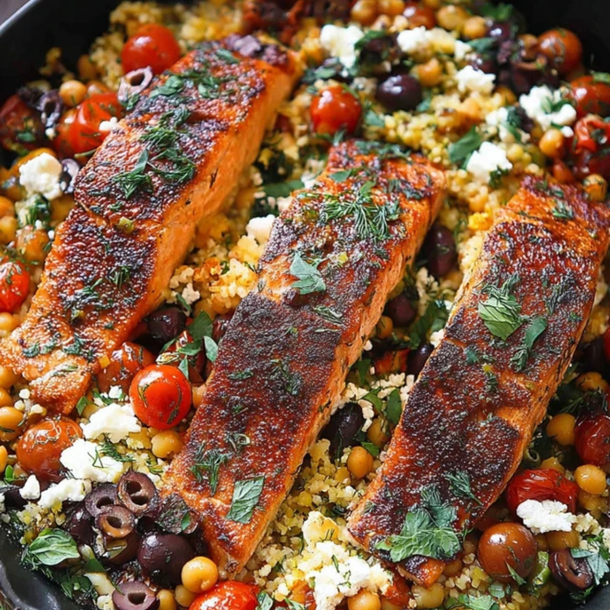 Mediterranean Salmon: A Healthy One-Pan Meal - What To Cook