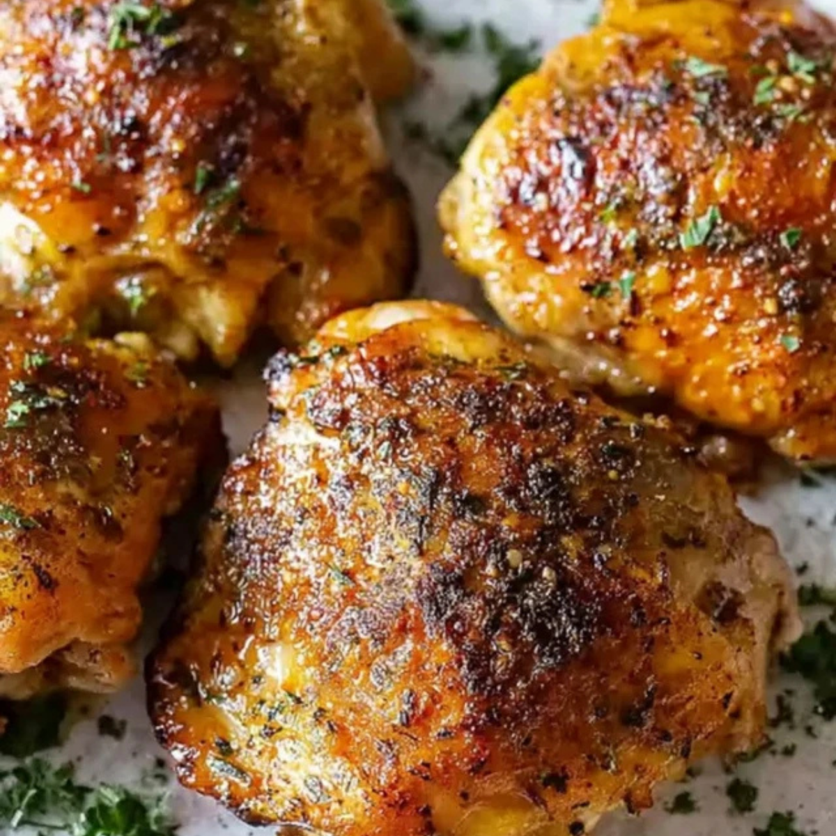 Baked Ranch Seasoning Chicken Thighs - What To Cook