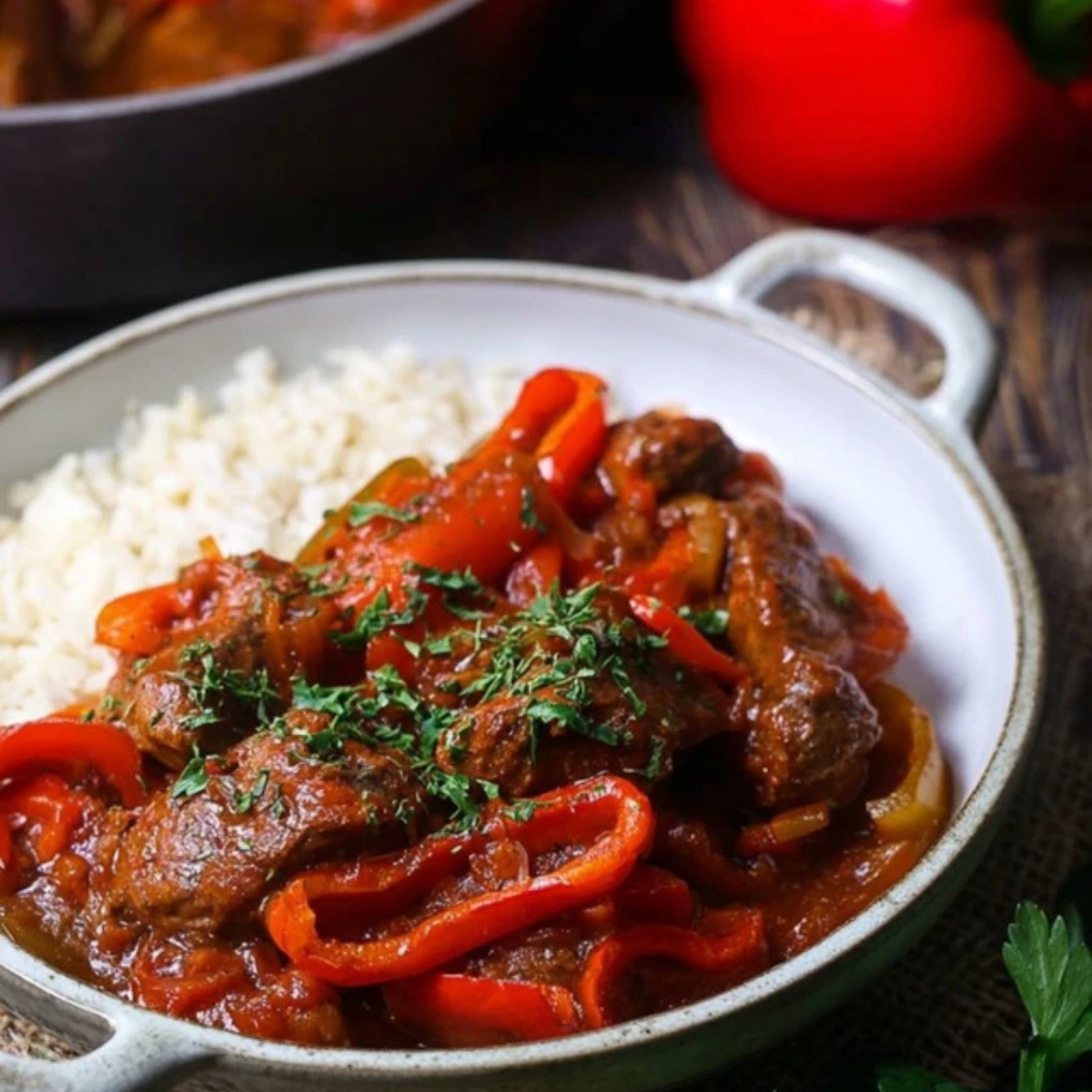 Braised Veal and Peppers Recipe: A Hearty Italian Classic - What To Cook