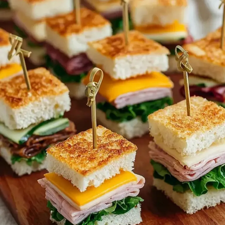 Juicy Mini Sandwiches for Your Next Party - What To Cook