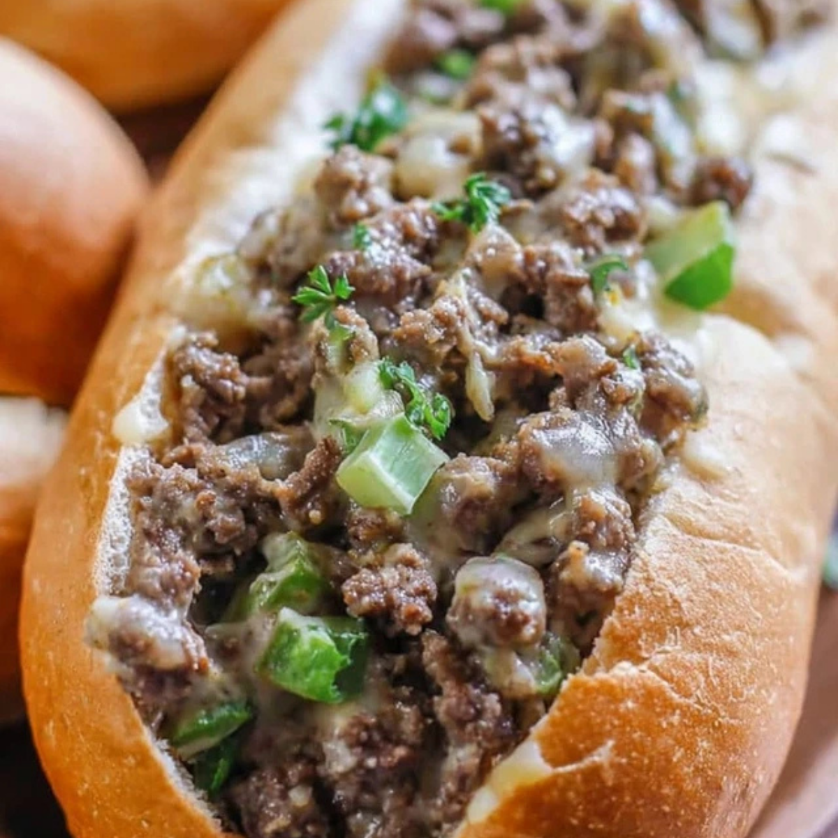 Easy Philly Cheesesteak with Ground Beef - What To Cook