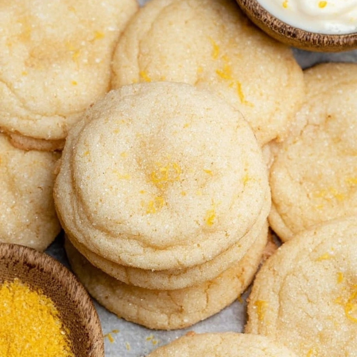 Soft & Chewy Lemon Cookies: A Zesty Treat Bursting with Flavor - What ...