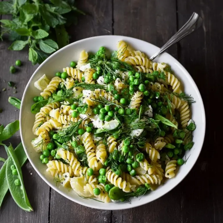 Spring Pea Pasta Salad – Fresh, Easy, and Bursting with Spring Flavor ...