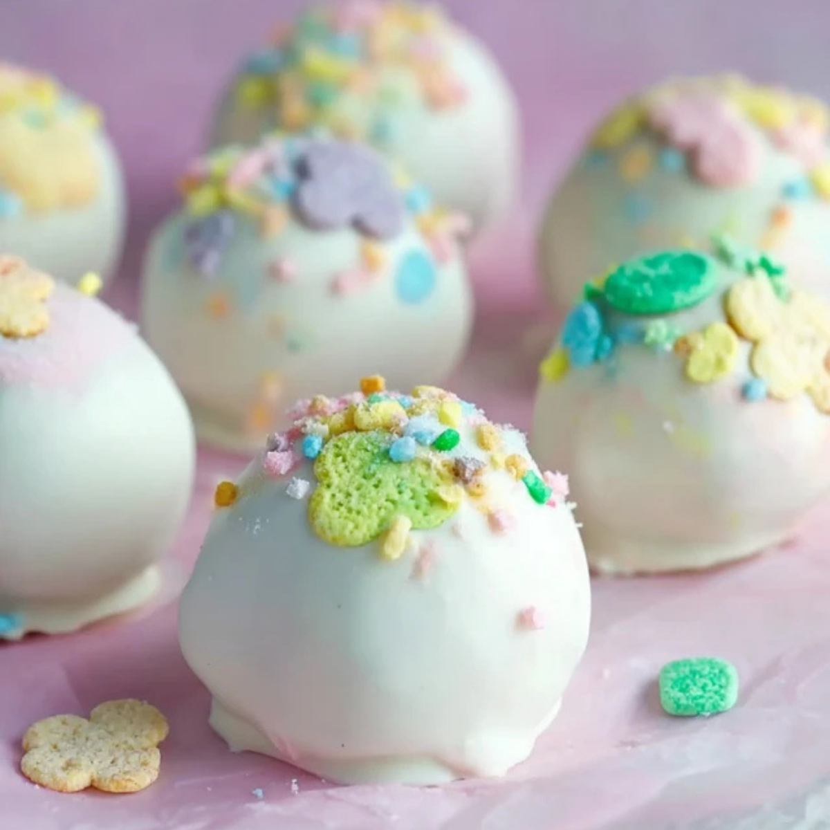 Lucky Charms Oreo Truffles (Easy No-Bake Treat) - What To Cook